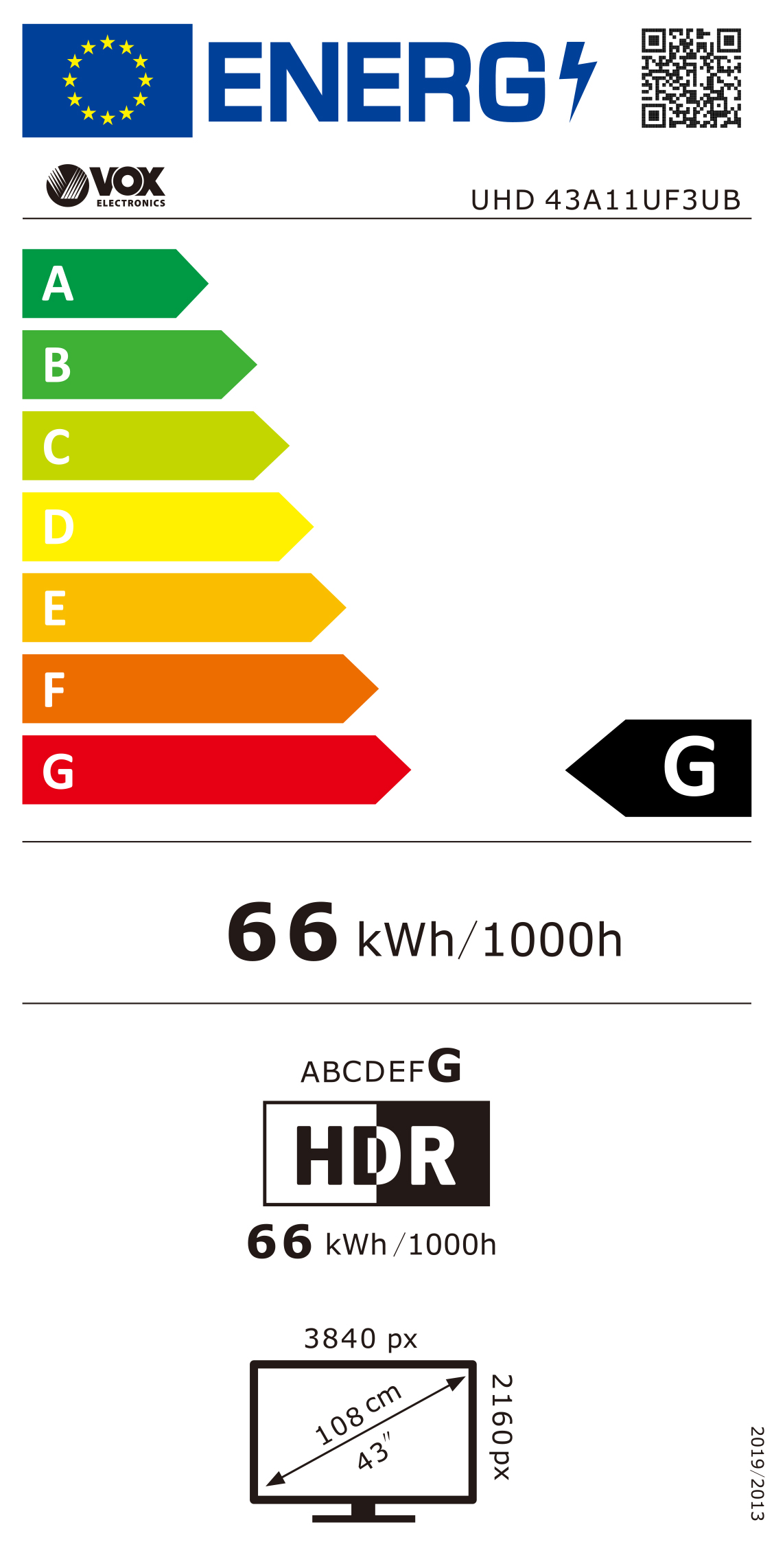 VOX 4K TVs of High resolution and modern design | VOX Electronics