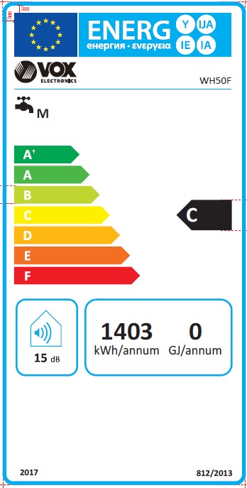 Water Heaters | VOX Electronics strana 1