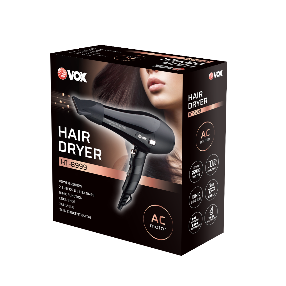 Hair dryer HT8999 HT8999 | VOX Electronics