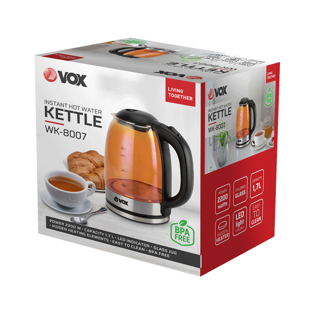 Kettle WK 8007 WK8007 | VOX Electronics