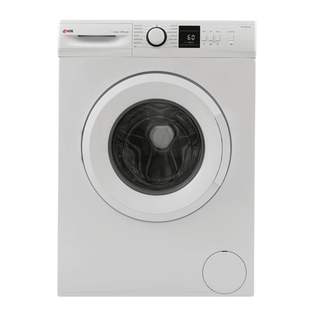 Washing machine WM1260-T14D WM1260T14D | VOX Electronics