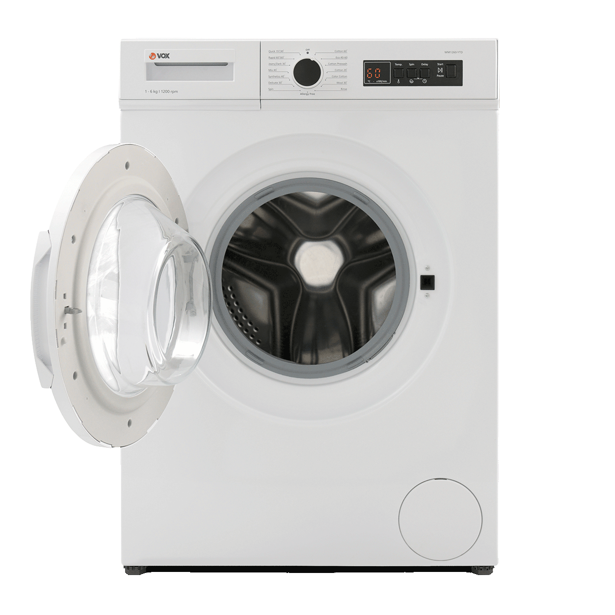 Washing machine WM1260-YTD WM1260YTD | VOX Electronics